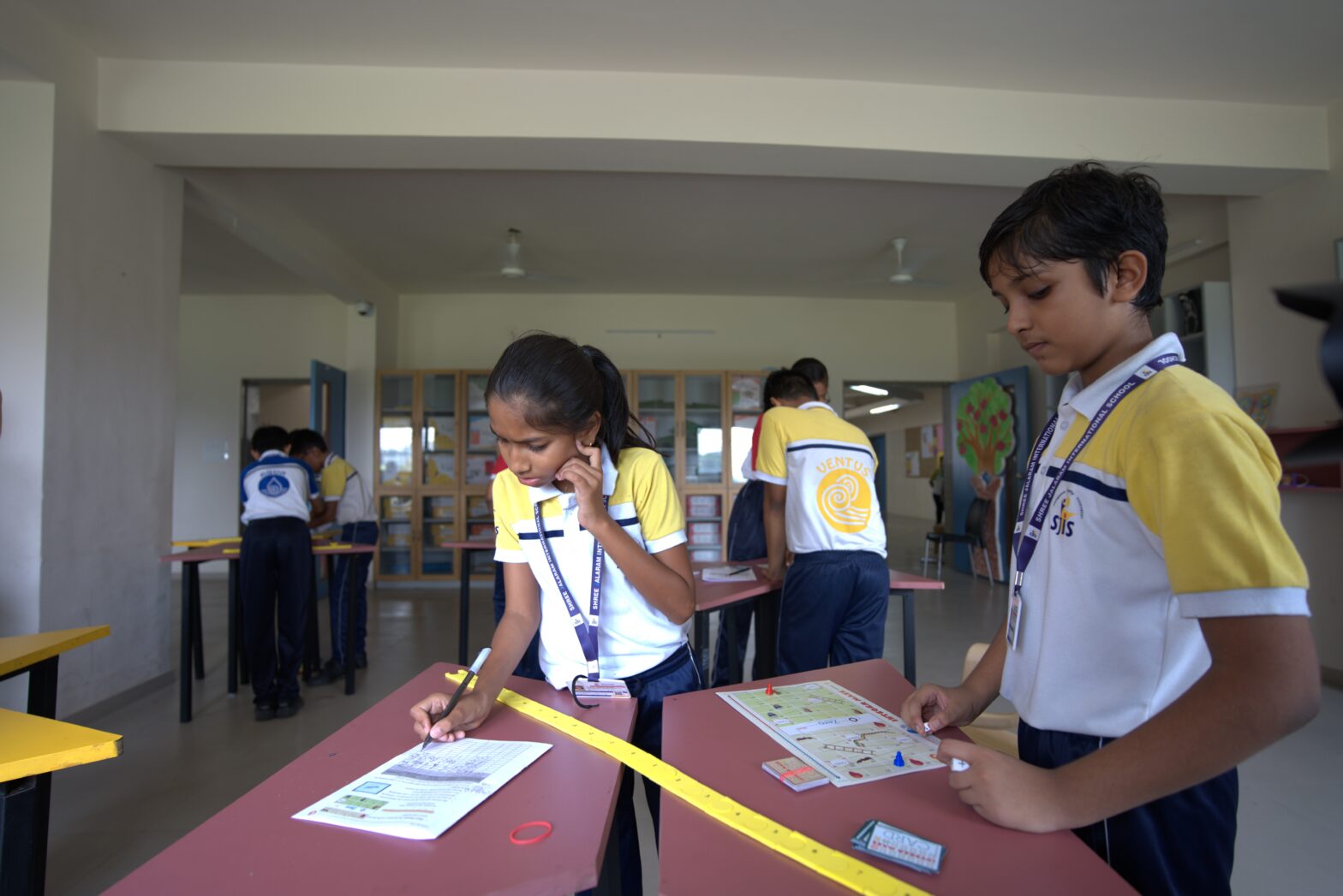 Math Lab - Shree Jalaram International School.