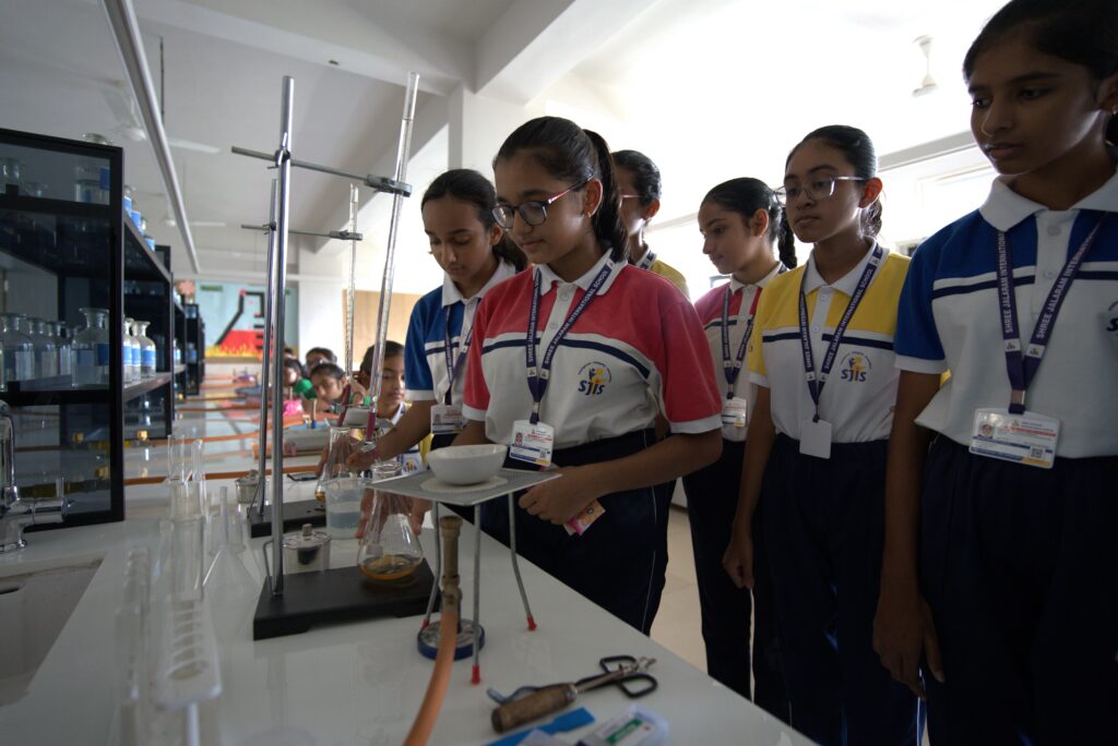 Science Lab - Shree Jalaram International School.